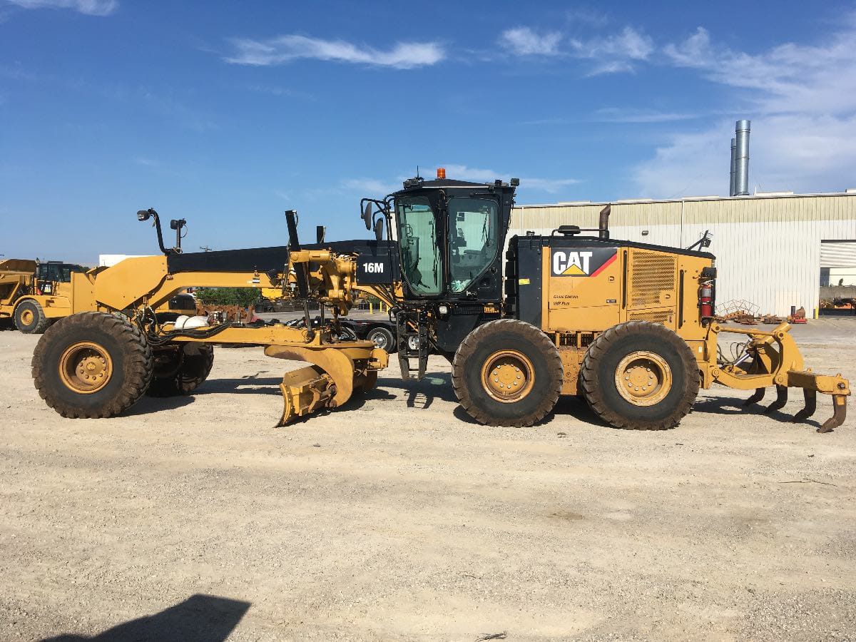 Caterpillar Motor Grader 16M – Yellow Power Pte Ltd – Heavy Equipment ...
