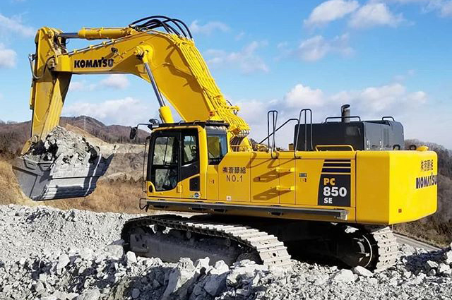 Komatsu Excavator PC850-8R – Yellow Power Pte Ltd – Heavy Equipment ...