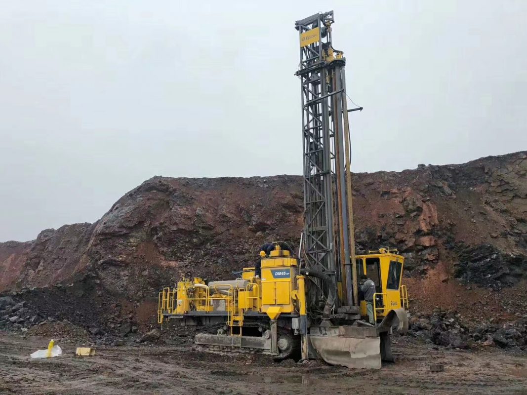 Drilling Atlas Copco DM45 – Yellow Power Pte Ltd – Heavy Equipment ...