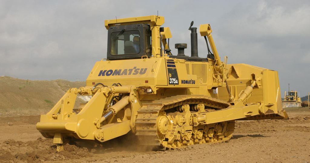 Best Used Komatsu Dozer D375-5 for SALE – Yellow Power Pte Ltd – Heavy ...