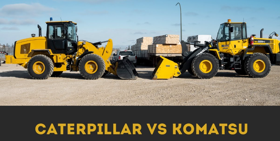 Best Heavy Equipment Brand - Komatsu or Caterpillar? - Yellow Power Pte ...